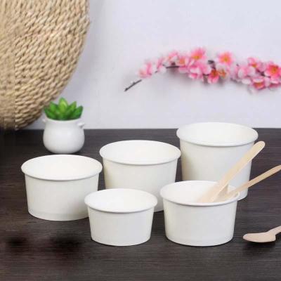 Cina Il PE amichevole di Eco ha ricoperto i contenitori di imballaggio alimentare eliminabili bianchi 44oz in vendita