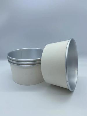 Cina La ciotola di carta 1000ML del foglio di alluminio per imballaggio alimentare caldo porta via in vendita