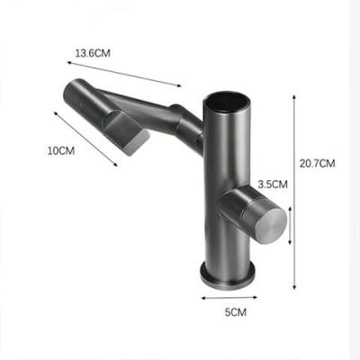 Cina OEM Acciaio di ottone Numero di temperatura del rubinetto caldo e freddo 120 Spirale Spout in vendita