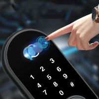 China Indoor Biometric Keypad Fingerprint Code Door Lock Password for sale