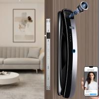 China Palm Scanner Thumbprint Front Door Lock PCF Semiconductor for sale