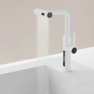 Cina Sensore di movimento Cascata Flusso in lega di zinco Display digitale per cucina multifunzionale in vendita