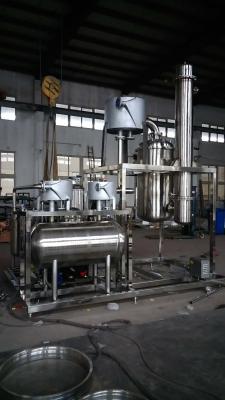 Cina SUS304 / 316L Falling Film Evaporator 380 / 220V For Food Chemical Industry in vendita