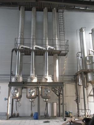 Cina Evaporatore di vuoto di effetto multiplo per l'acqua di scarico industriale del cloruro di sodio in vendita