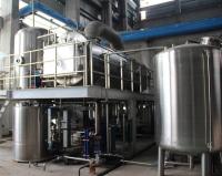 China High Efficiency  Vacuum Evaporator System Water / Juice Evaporation Machine for sale