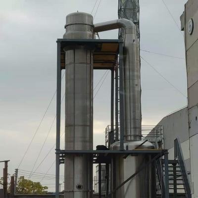 China Ethanol recovery liquid concentration SS316/304 Falling Film Evaporator Te koop