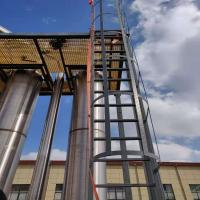 China Stainless Steel Single multiple Effect Falling Film Evaporator for solution for sale