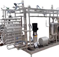 China 100 - 1000LH High Temperature Milk Sterilization System Eliminating Bacteria for sale