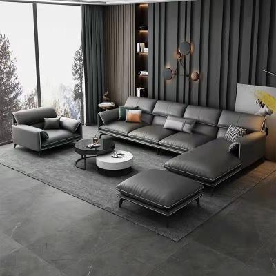 Cina Angolo nordico di lusso Sofa Hotel Home Modern del panno a forma di L in vendita