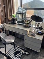 China Hotel Modern Dressing Table Storage Bin Cabinet  Makeup Vanity Table for sale