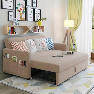 China Modern 2-3 Seating Custom Sofa Bed Upholstered Couch Bed for sale