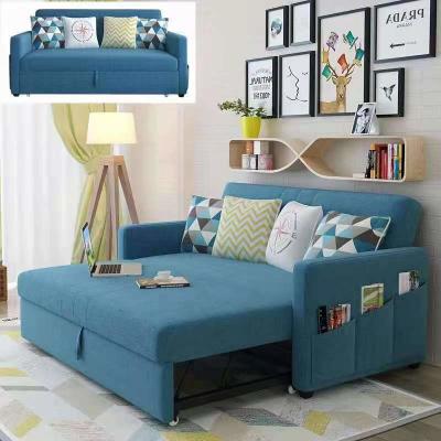 China Modern 2-3 Seating Custom Sofa Bed Upholstered Couch Bed for sale