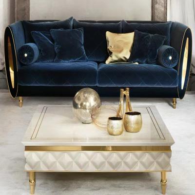 Cina Stanza pigra lussuosa accogliente di Sofa With Seating For Hotel del porto del velluto in vendita