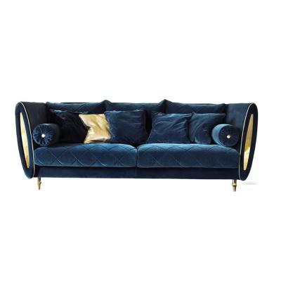 Cina Stanza pigra lussuosa accogliente di Sofa With Seating For Hotel del porto del velluto in vendita
