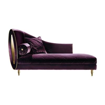 Cina Stanza pigra lussuosa accogliente di Sofa With Seating For Hotel del porto del velluto in vendita