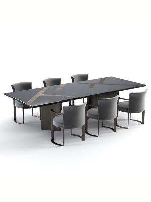 Cina Il metallo moderno minimalista del cuoio del velluto del bracciolo che pranza la sedia 65*58*80 cm ha personalizzato in vendita