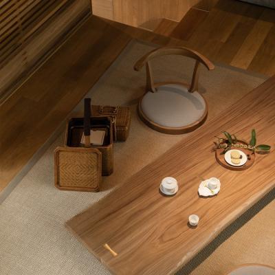 Cina Insieme di legno del tavolo da pranzo della scatola di Seater della mobilia 4 del ristorante dell'hotel di colore di Brown in vendita