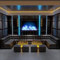 China High Grade Multi Function Bar Hotel Coffee Table With Black Sofa Set for sale