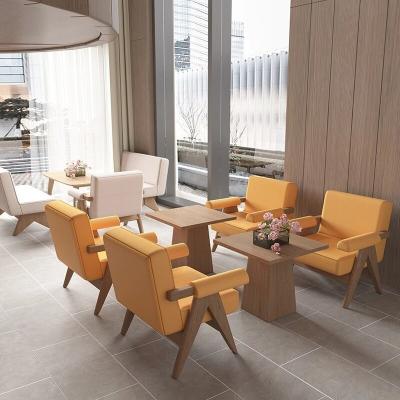 Cina 5 stelle Hotel Lobby Arredamento Negoziazione Divano Tavolo E Sedie Set in vendita