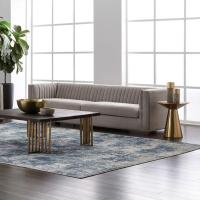 China Luxury Sofa Side Table Sideboard Metal Round Corner Table Modern Small for sale