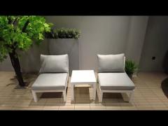 Openluchtpool Sofa Bed Lounge Chairs Sofa die Ledge Cushions Chaise looien