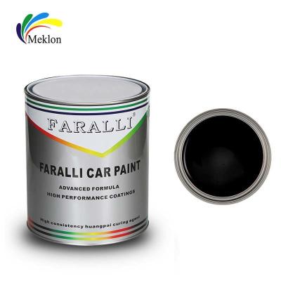 Cina 1K Fase blu Vernice speciale Nera Sistema solido alto Vernice di rifinitura automatica per riparazione auto in vendita