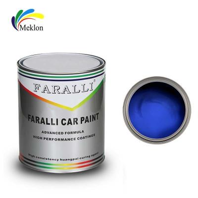 Κίνα 2K Stand Blue Paint High Performance Automotive Paint Spraying 2K Πίνακα χρώματος προς πώληση