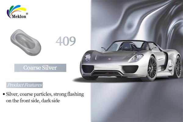 Pintura de automóvel de prata metálica resistente ao mofo Multiscene estável alto piscadora