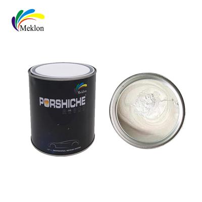 Κίνα 1K Anti UV Refinish Πίνακα αυτοκινήτου Ακαθάριστο Λευκό Μαργαριτάρι Χρώμα Λάμψη Εξωτερικό προς πώληση