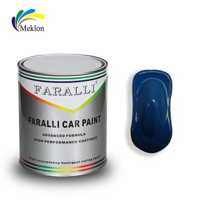 Cina Cina Popular 1K trasparente blu vernice di rifinitura automobilistica per la protezione della superficie dell'auto in vendita