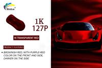 China Durable Auto Base Coat Paint UV Resistant Multifunctional Briliant Red for sale