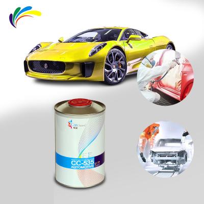 China Meklon Lemon Yellow Professional Automotive Repair Paint 1K Primer 2K Topcoat Anti Corrosion And UV Protection for sale