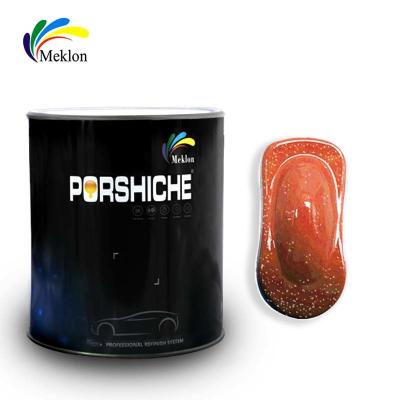 Cina Verniciatura per auto a perla di bronzo di cristallo Meklon per substrati in acciaio con durata di conservazione di 1-3 anni in vendita