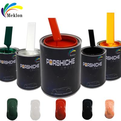 China 2K Bright Red Car Paint Top Coat Durable Scratch-resistant And Vibrant for sale
