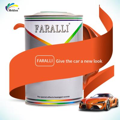 China Unbeatable Performance F-203 2K Through Black Car Paint For Long-Lasting Results for sale