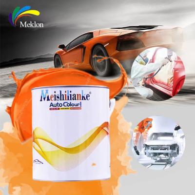 中国 オレンジ 自動車 ベースコート 塗料 アクリル アオート コート 車修理用 販売のため