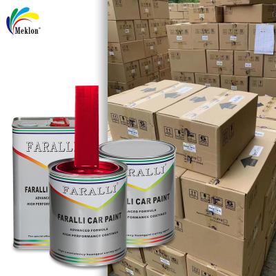 中国 高度な責任感で 巧みな赤い車用塗料 ベースコートサプライヤー メーカー 販売のため