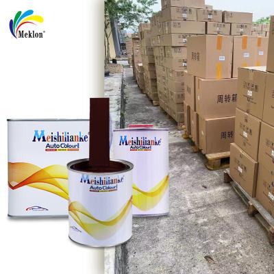 中国 安定した供給 車用塗料 ベースコート 製造 1K チェスナート レッド オート 塗料 販売のため