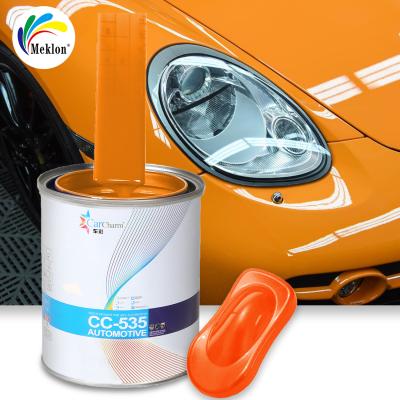 Cina Fabbricazione di Vernici per auto arancioni Topcoat Acrilico Aotu Coat Per la riparazione automobilistica in vendita