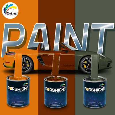 China Highly Durable High Gloss Car Paint 2K Solid Color Coating Basecoat Car Paint for sale