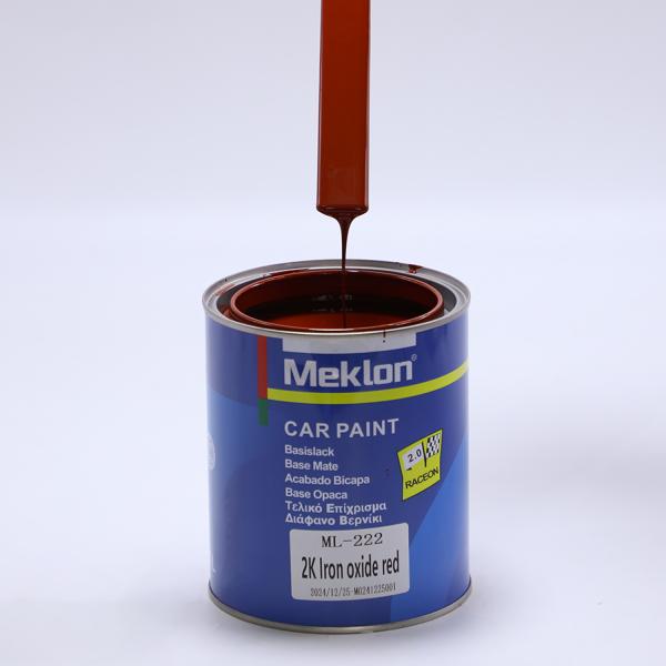 Topverkoop 2K ijzeroxide Rood Auto Verf Acryl vloeibare coating voor spray Automotive Refinish verf