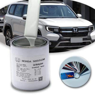 Китай Заводская прямая оптовая продажа автомобильной акриловой краски Honda NH552M 1K светло-серого серебристого цвета продается