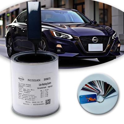 Китай Автомобильная краска Nissan BM1 1K Blue Pearl - Прямые оптовые поставки с завода с экологически чистой формулой​ продается