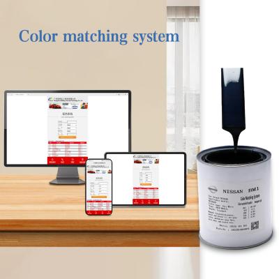 Cina Nissan BM1 1K Blue Pearl Car Paint - Grosso di fabbrica diretta con formula ecologica in vendita