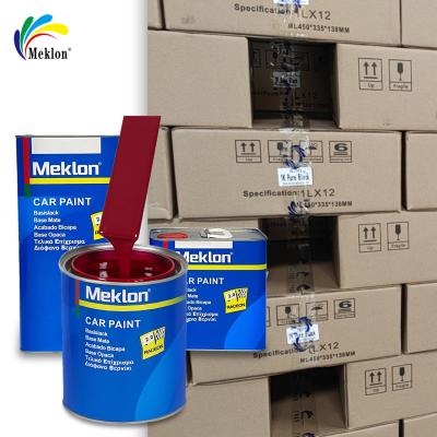 China 1K2K Auto Verf Met Hoge Expressive Power En Hoge Dekking Donkere Rode Auto Verf Te koop