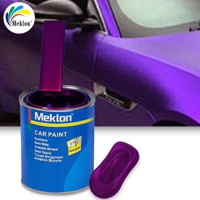 Tinta Acrílica Automotiva Roxo Profundo 1k2k Alto Brilho Longa Duração Alta Proteção