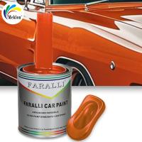 China 1K2K Efficient And Fast Drying Orange Car Spray Paint for sale