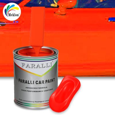 China Hot Selling And Cost-Effective Bright Orange Car Repair Paint For Car Painting for sale