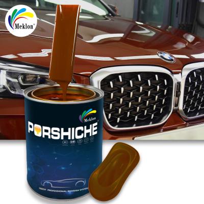 China Low VOC Metallic Brown Car Paint - Scratch & Fade Resistant for sale