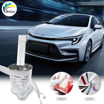 China Silver White Car Paint with UV Resistance and High Gloss Finish for sale